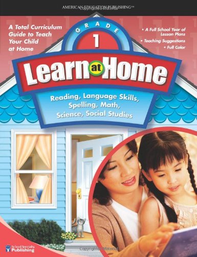 Learn at Home, Grade 1: Reading, Language Skills, Spelling, Math ...