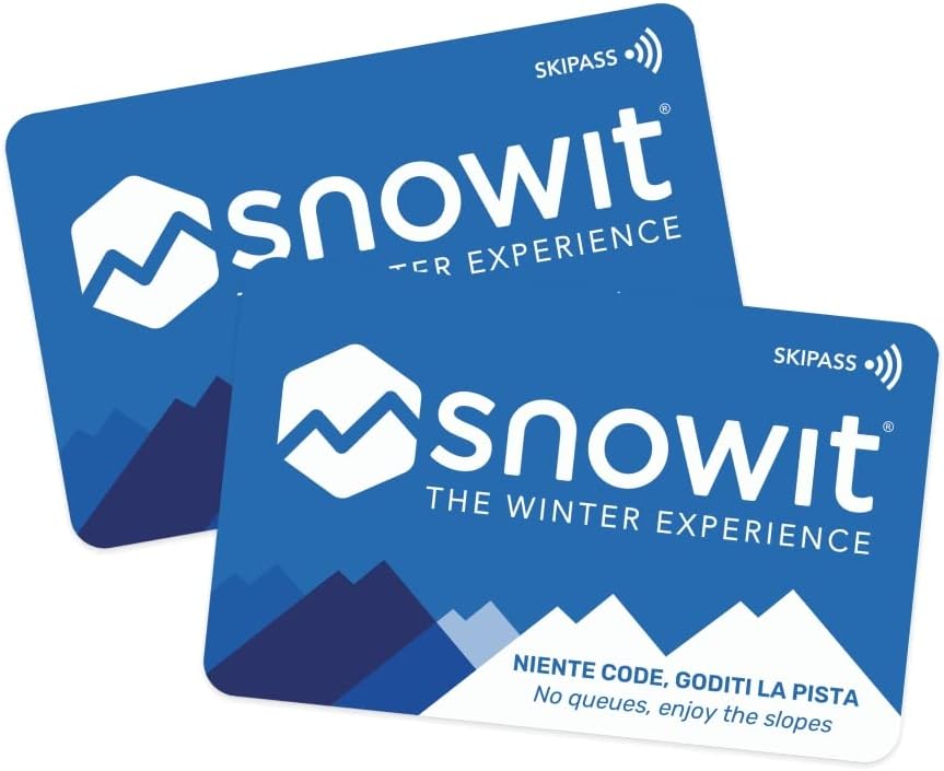 Coppia di Snowitcard - 2 Ski Card Salta-Fila per Lo Skipass Online ...