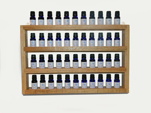Amazon.com: 44-Bottle 4-Tier Essential Oil Wall Rack 5-15ml with 1 1/8 ...
