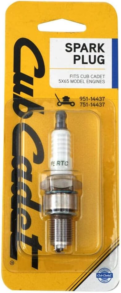 Amazon.com: CUB CADET 951-14437 Spark Plug Z WST Trencher ST200 ST100 ...
