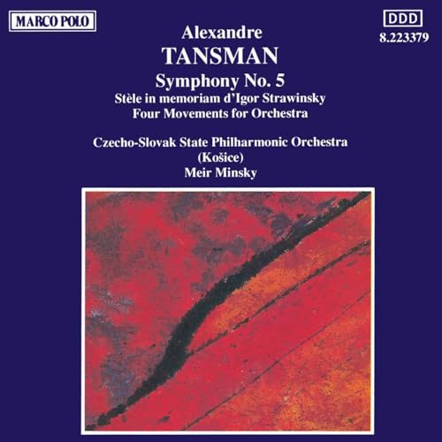 Play Tansman: Symphony No. 5 / Four Movements by Slovak State ...