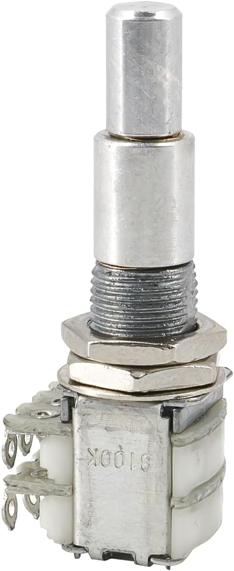 Amazon.com: MGAUYA Guitar Bass Mini Dual Pots Stacked Concentric ...