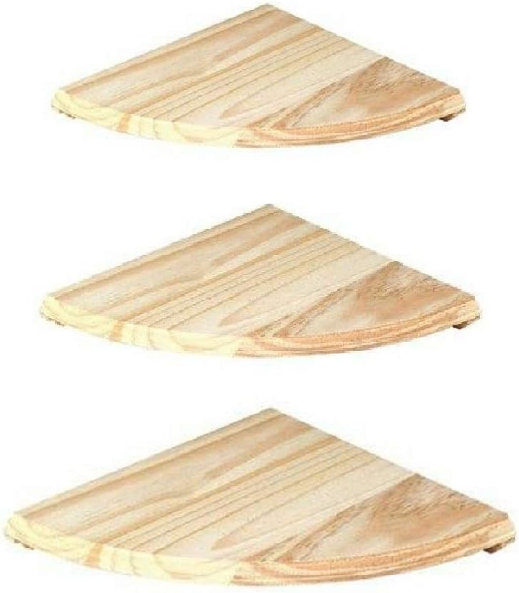 Mardili Corner Shelves Wall Mounted, Rustic Farmhouse Corner Floating ...