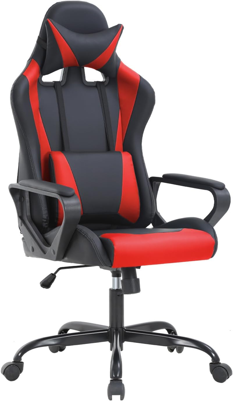 Amazon.com: Ruesleag Home Office Gaming Chair,High-Back Ergonomic PC ...