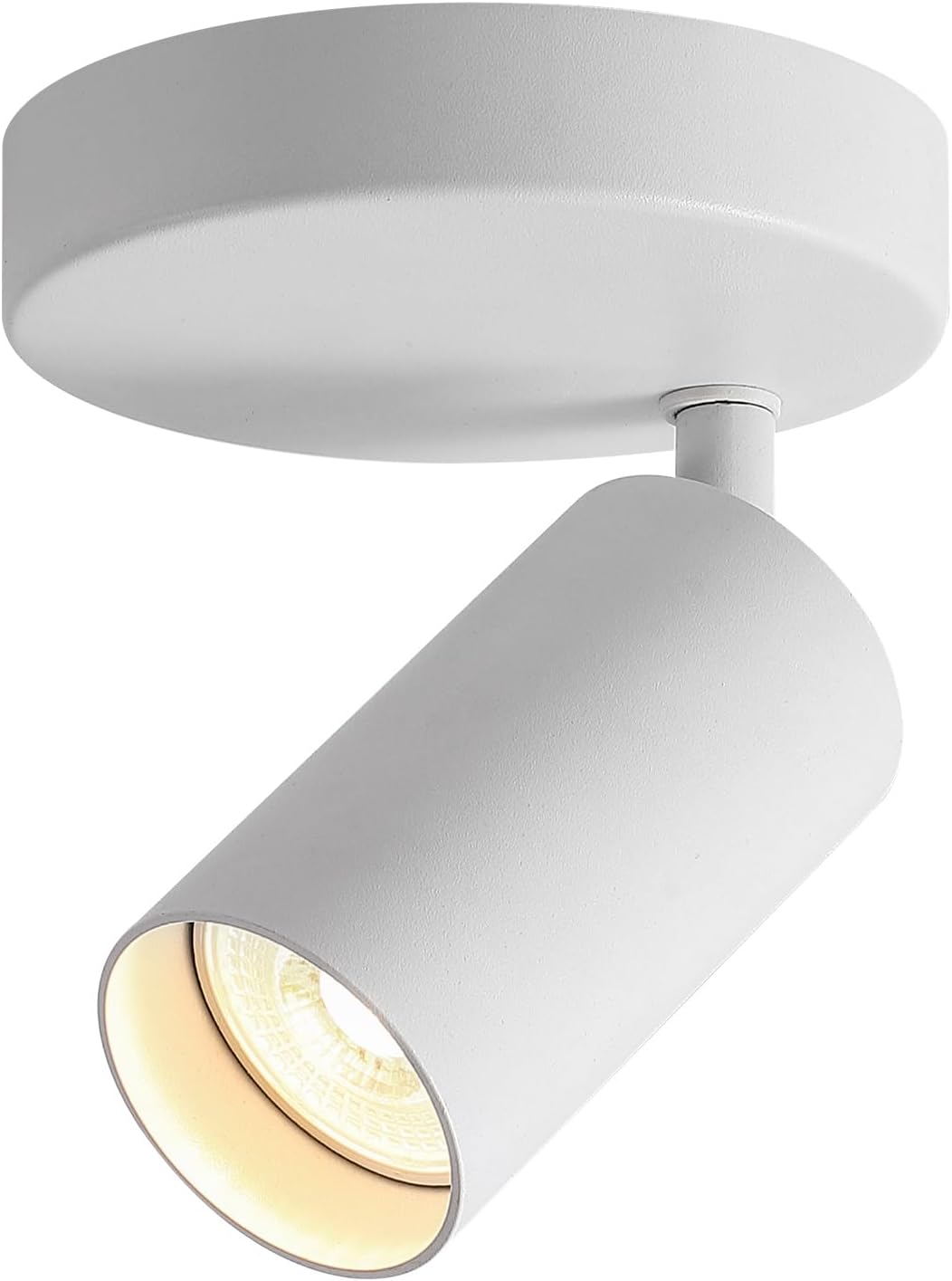 YORKCARE White Ceiling Spotlight Indoor Adjustable 1-Light Track ...