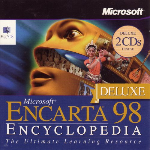 Amazon.com: Microsoft Encarta 98 Encyclopedia Deluxe Edition (The ...