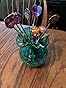 Amazon.com: SelfTek 8Pcs Rainbow Flower Spoon Set, 2 Different Size ...