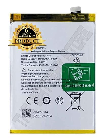 THE BATTERY STORE™ Original BLP845 Battery for Oneplus Nord CE 5G ...