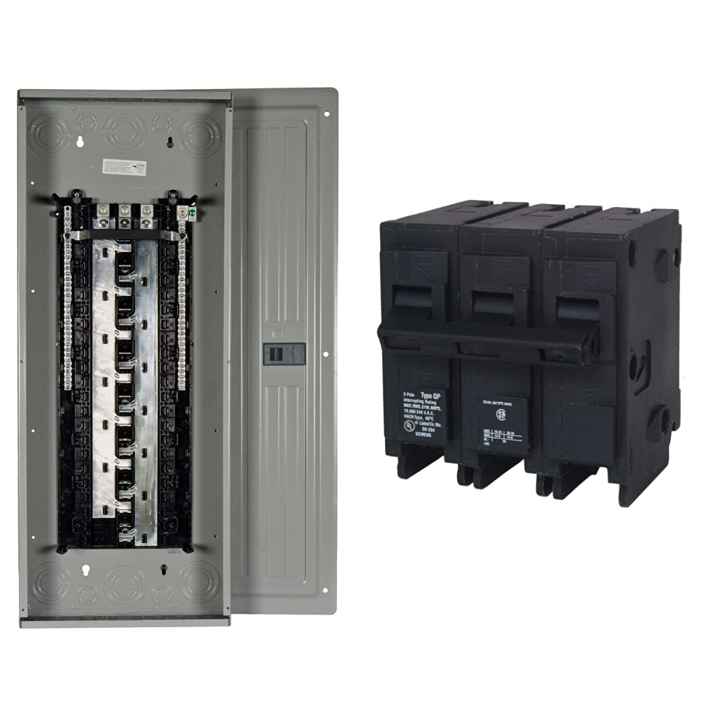 Siemens S4260L3225 225-Amp Indoor Main Lug 42 Space, 60 Circuit 3-Phase ...