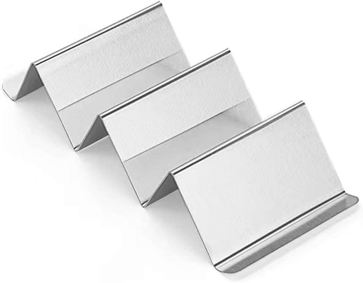 Amazon.com: Large Taco Holder for 4 Tacos, U-shaped Stainless Steel ...