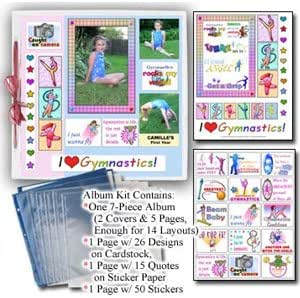 Amazon.com: Gymnastics Album Kit : Sports & Outdoors