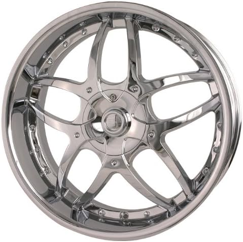 Amazon.com: 17x7 DIP Boomerang (D64) (Chrome) Wheels/Rims 5x100/114.3 ...