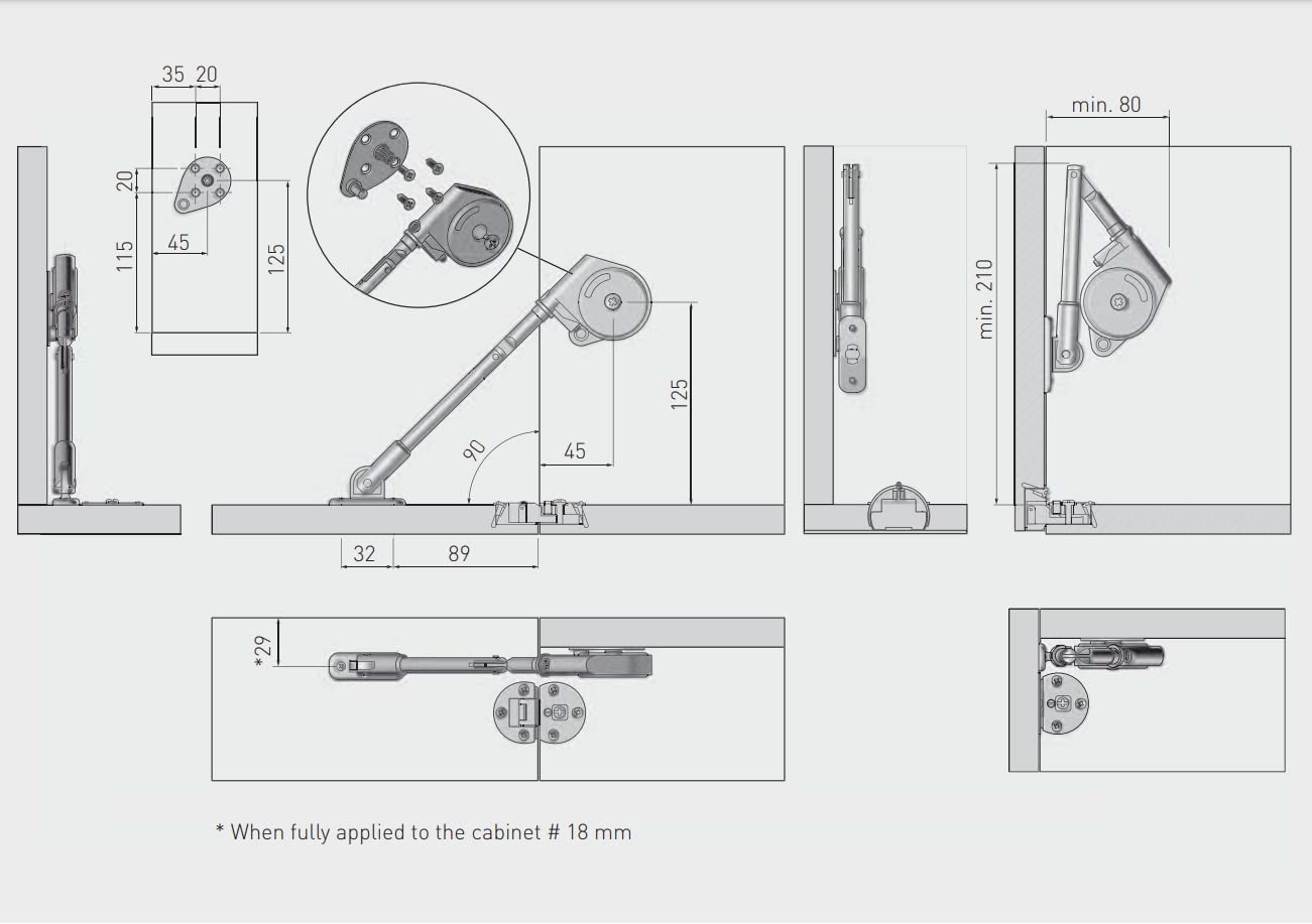 Drop Down Hinges And Brackets Drop Down Hinges Durable & Reliable