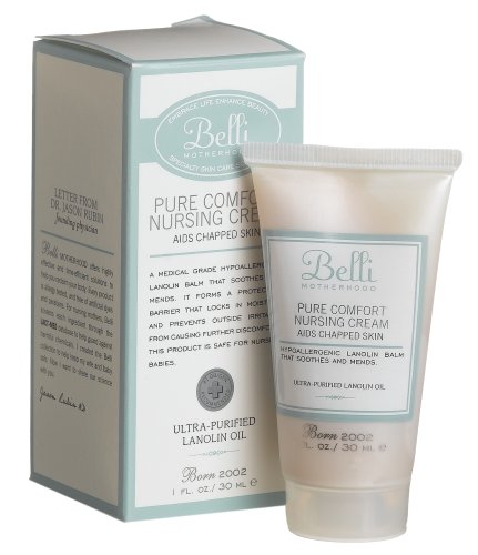 Amazon.com : BELLI Pure Comfort Nursing Cream, 1-Ounce Tubes : Bust ...