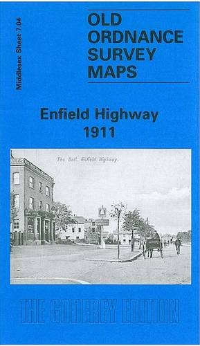 Enfield Highway 1911: Middlesex Sheet 07.04 (Old O.S. Maps of Middlesex ...