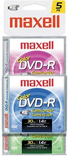 Amazon.com: Color Write-Once DVD-R for DVD Camcorders : Electronics