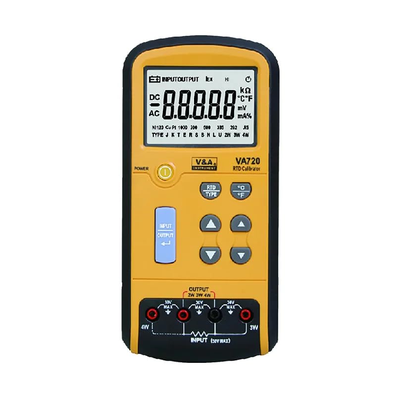 Snapklik.com : RTD Calibrator VA720 Select From 7 RTD Types