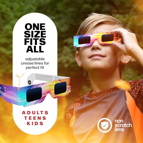 Snapklik.com : MedOptics Solar Eclipse Glasses Approved 2024 - AAS, ISO ...