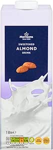 Morrisons Sweetened Almond Drink, 1L : Amazon.co.uk: Grocery