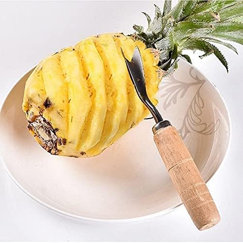 Jigva Wooden Handle Stainless Steel Pineapple Eye Remover Tool/Pine ...