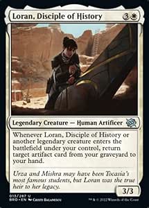 Amazon.com: Magic: the Gathering - Loran, Disciple of History (013 ...