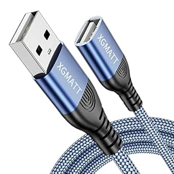 XGMATT Long USB Extension Cable 8M,Type A Male to Female USB 2.0A ...