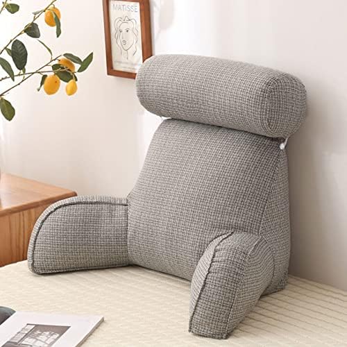 FEAW Lesekissen mit Armlehnen,Rückenstütze Kopfkissen,Bequemes Kissen ...