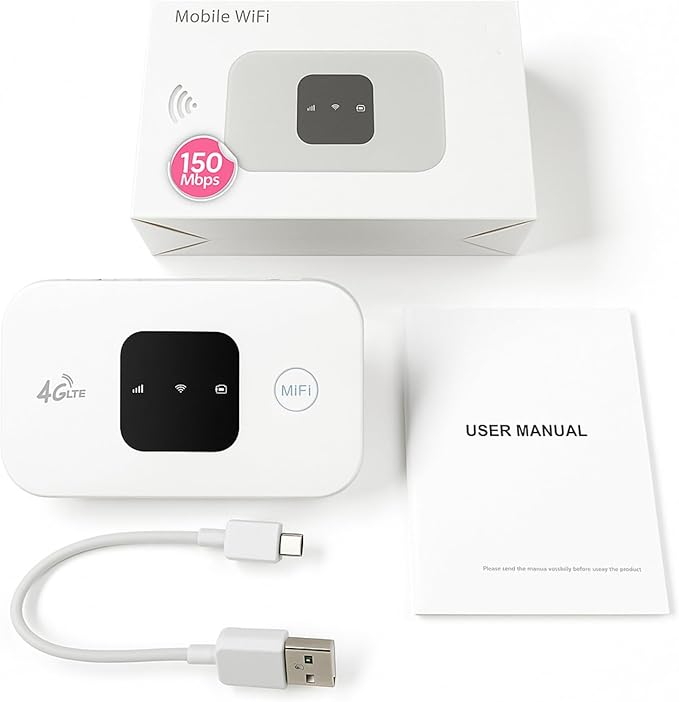 Amazon.com: Mobile Hotspot, Portable Travel Router 150Mbps High Speed ...