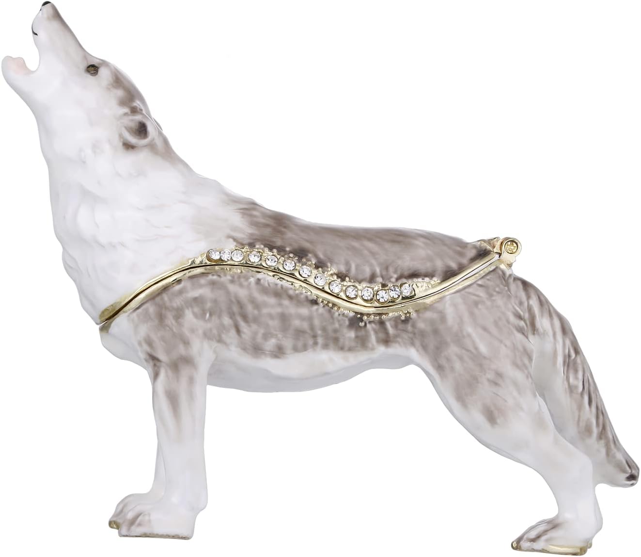 Amazon.com: JHYTRINKETBOX Moose Trinket Box with Crystals Animal ...
