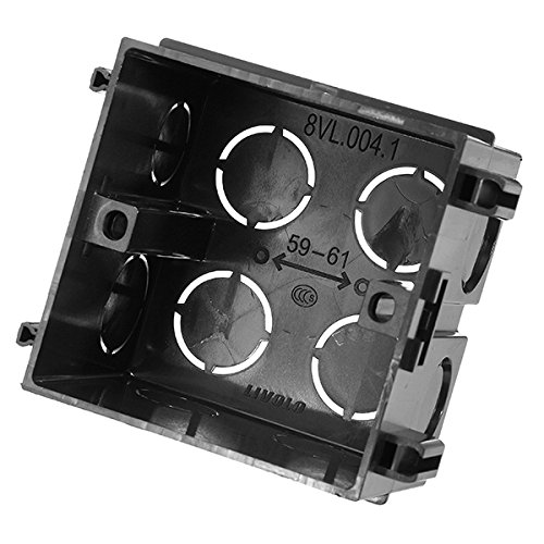 Livolo UK Standard Internal Mount Box for 86mm*86mm Wall Light Switch ...