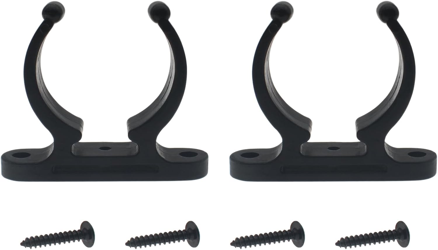 Amazon.com: LBTODH 2 PCS Boat Hook Holder Nylon Boat Ladder Clip Black ...