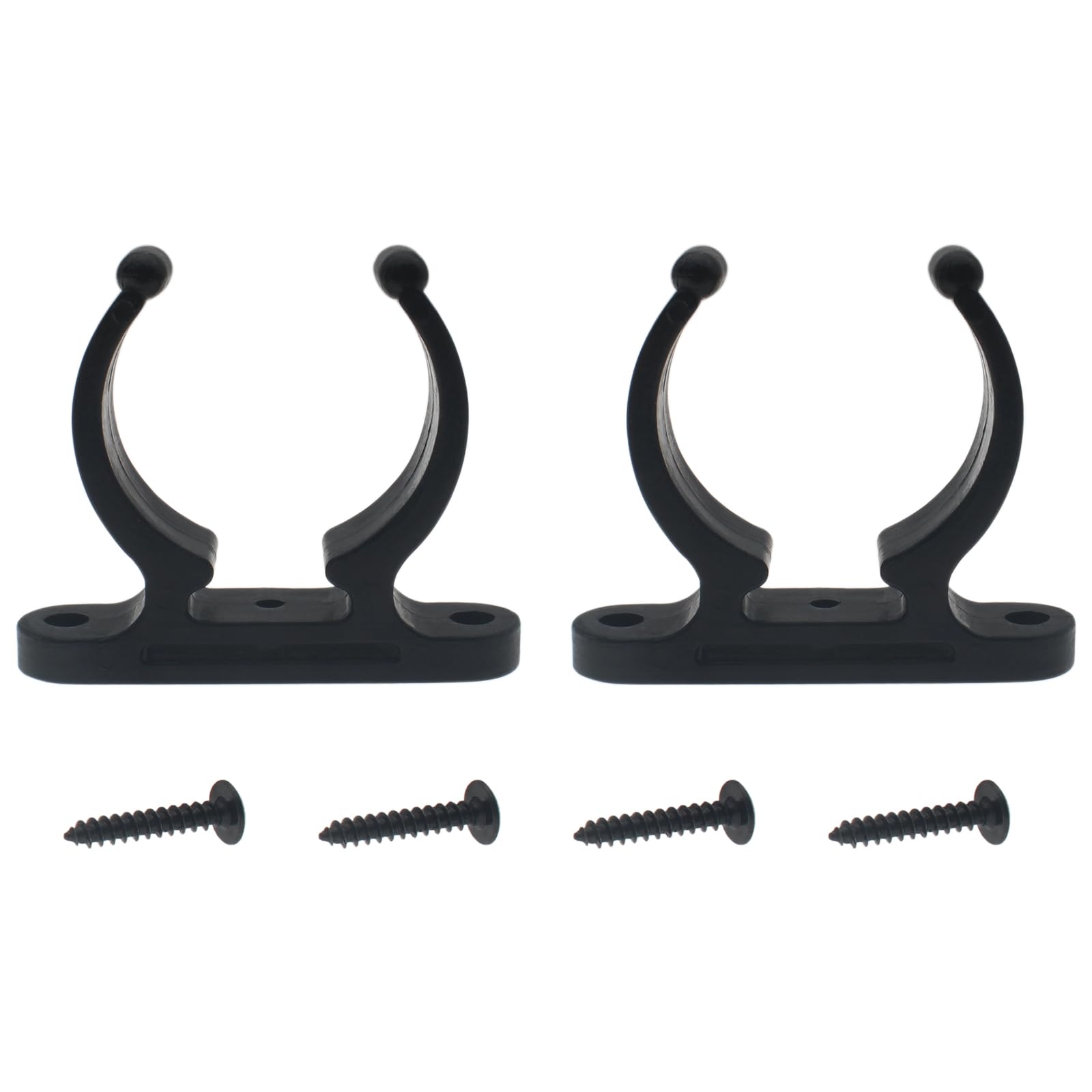 Amazon.com: LBTODH 2 PCS Boat Hook Holder Nylon Boat Ladder Clip Black ...