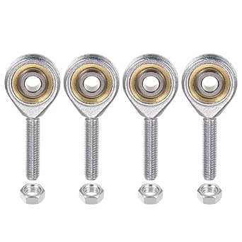 uxcell 4pcs SA5TK POSA5 M5 Male Rod End Bearing M5x0.8 Right Hand ...