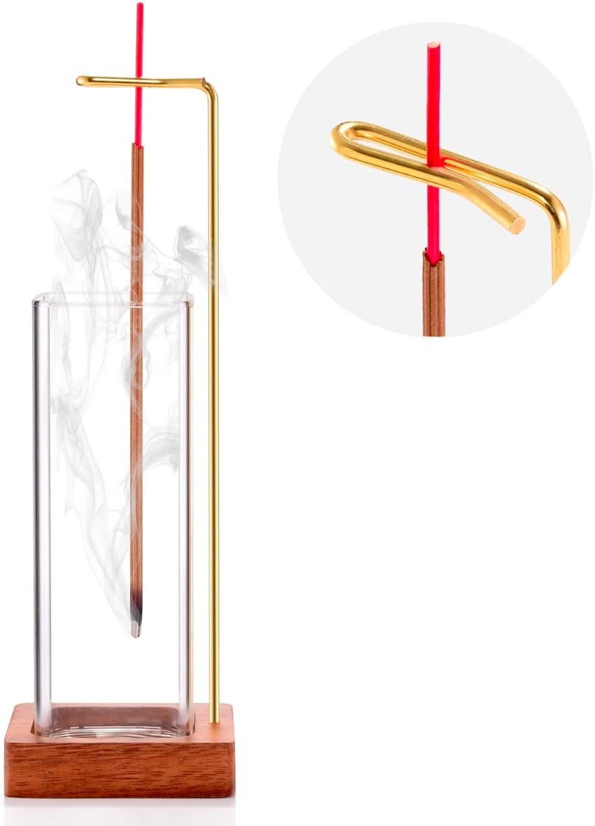 Amazon.com: Kimilus Adjustable Incense Holder for Sticks【Anti-ash ...