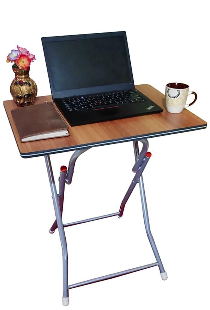 SB Medium Multi Purpose Foldable Table Engineered Wood Laminated Finish ...