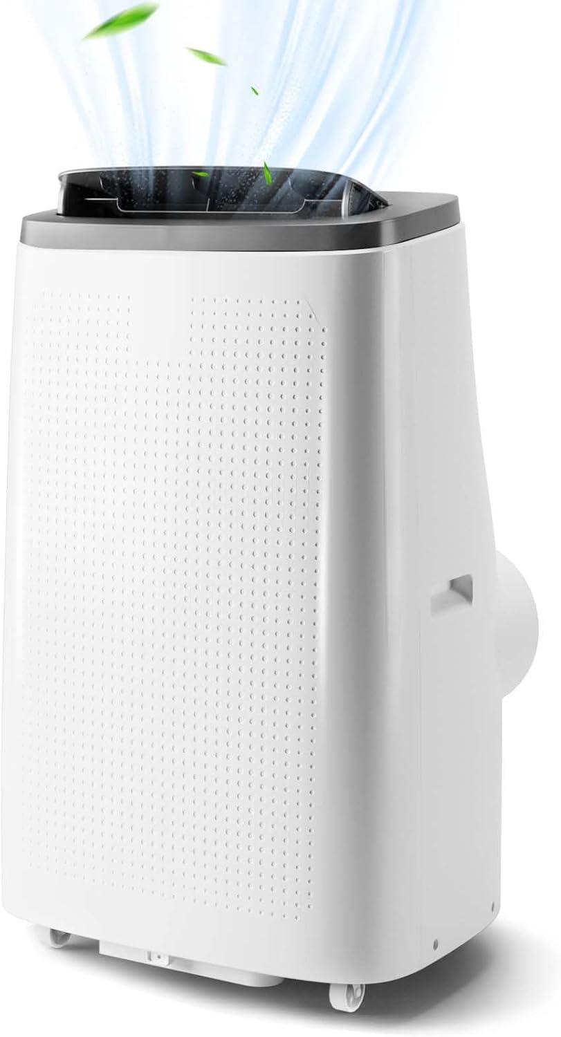 Amazon.com: PullaFun 14000 BTU Portable Air Conditioner with Remote ...