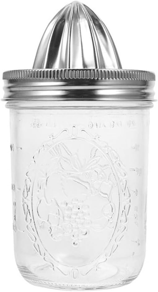 Amazon.com: BESTOYARD Mason Jar Stainless Steel Juicer Lid Hand Fresh ...