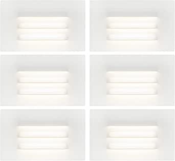 GKOLED 120V 110LM Dimmable LED Step Lights Indoor Outdoor, 3.5W Anti ...