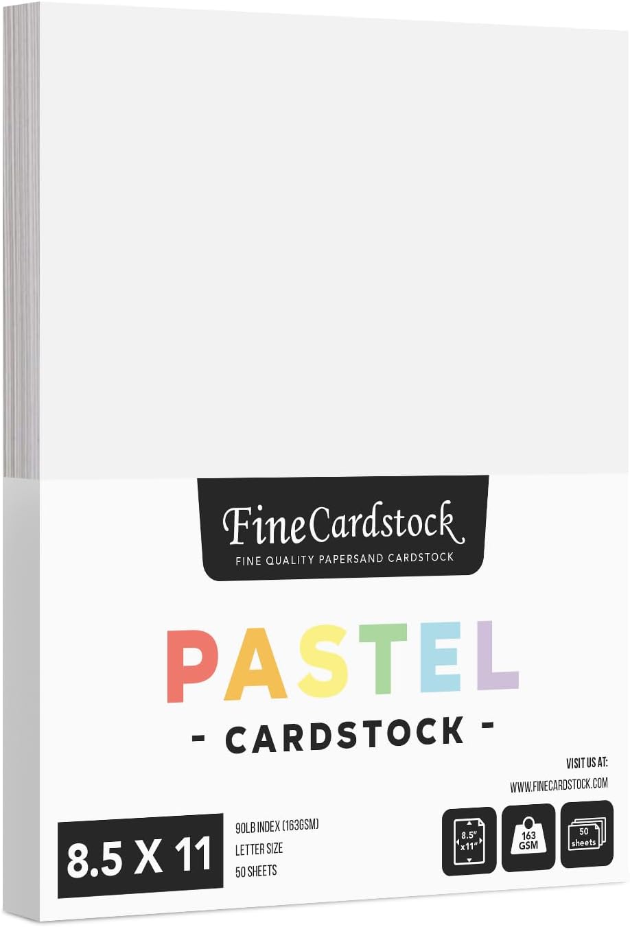 Cardstock Paper Cardstock 8.5 X 11, TSF6 50Pcs 65lb/180gsm Thick ...