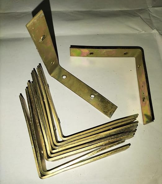 Zone Marketing L Clamps Brackets Made of Strong Iron A Set of 10 Pieces ...
