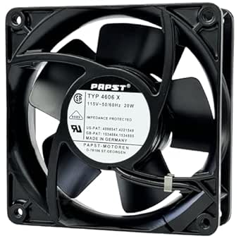 Amazon.com: for PAPST TYP 4606X 115V 50/60Hz 120MM 20W 12038 All-Metal high Temperature ...