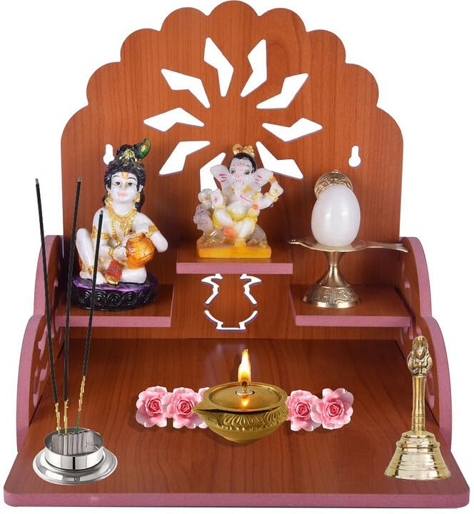 Z A SHOP Wooden Home Temple, Sacred Timber Sanctum: A Wooden Temple ...