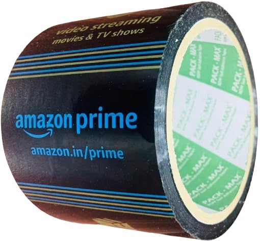 PackMax® (Pack Of-48) Amazon Printed (3 inch x 50 mtrs) High-Strength BOPP Packing Tape for Home ...