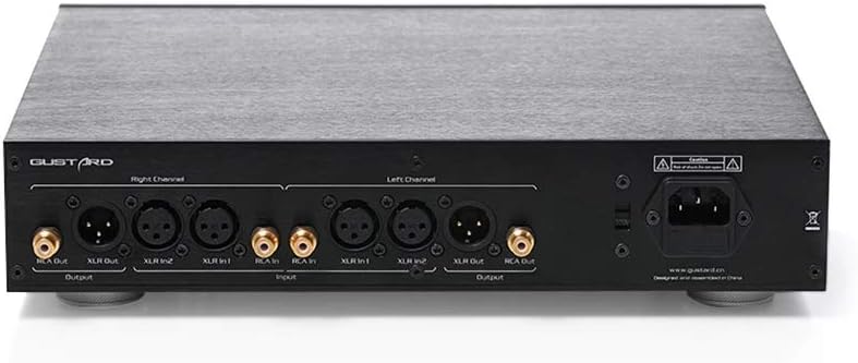 Buy GUSTARD P26 Fully Balanced Preamplifier LM49860 HiFi Pre Amplifier ...