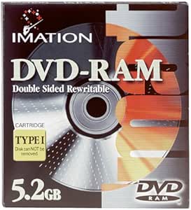 Imation DVD-RAM 5.2 GB yazılabilir DVD : Amazon.com.tr: Bilgisayar