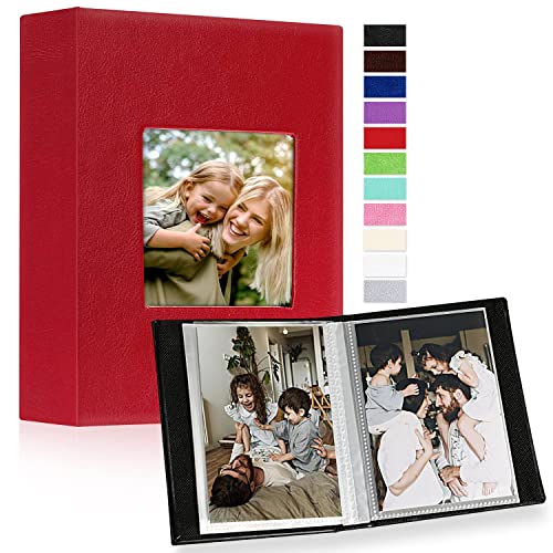 Snapklik.com : Photo Album 4x6 50 Pockets 2 Packs, Small Mini Capacity ...