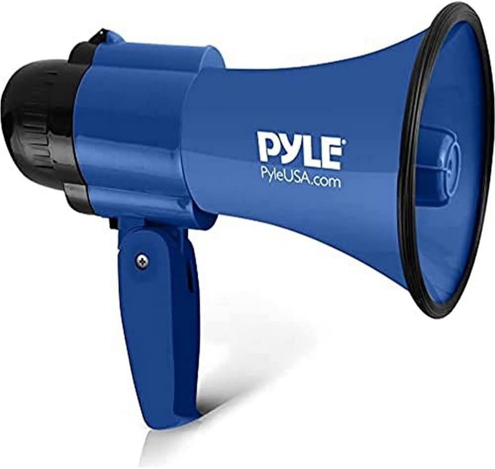 Amazon.com: Pyle Compact Battery-Operated Megaphone with Siren - 30 ...