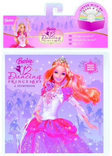 Buy Barbie in the 12 Dancing Princesses Book & CD (Book and CD) Book ...