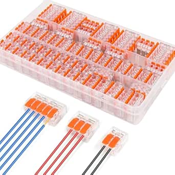 Serplex® 60PCS Cable Connectors Set with 2-Slot/3-Slot/5-Slot ...