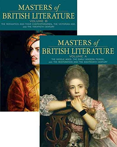 Masters of British Literature, Volume A (08) by Damrosch, David ...